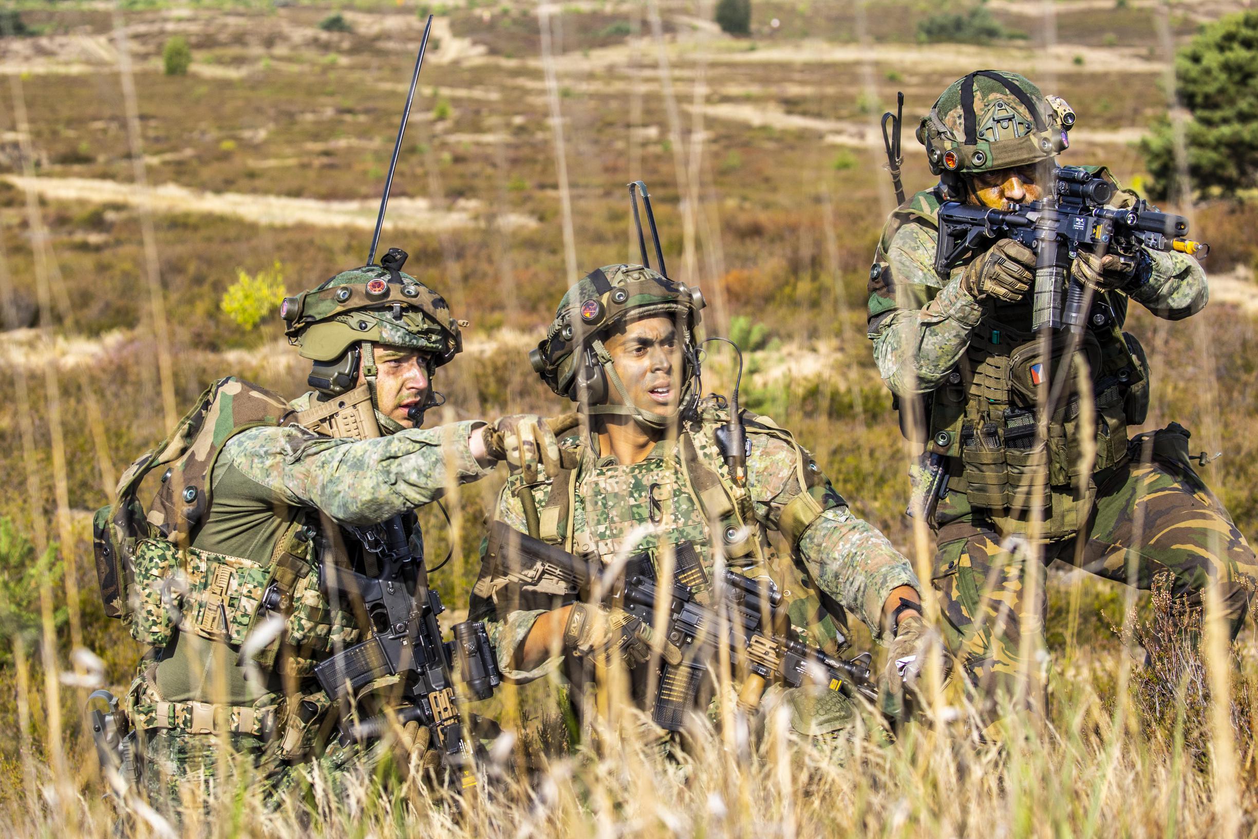 Meerssen decor van twee militaire oefeningen tegelijkertijd | De Limburger