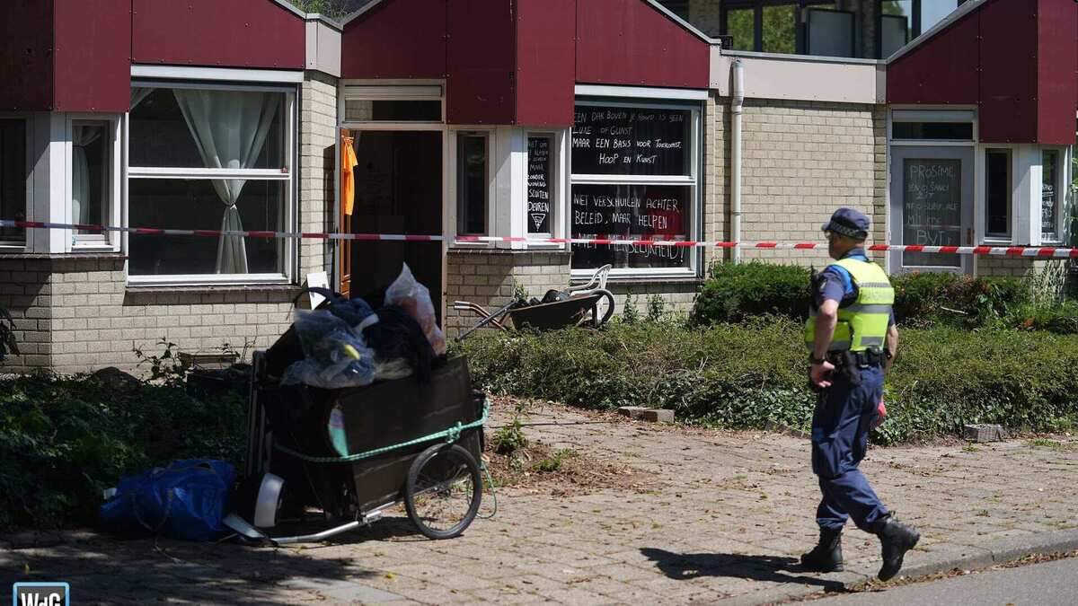 Video: Politie treft grote bende aan in ontruimd kraakpand in Weert ...
