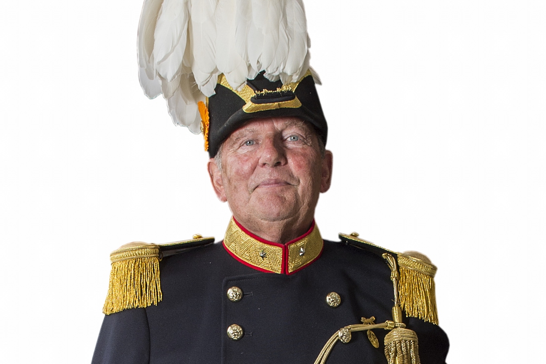 Majoor Jan Hayen schutterij Gronsveld kondigt afscheid aan | De Limburger