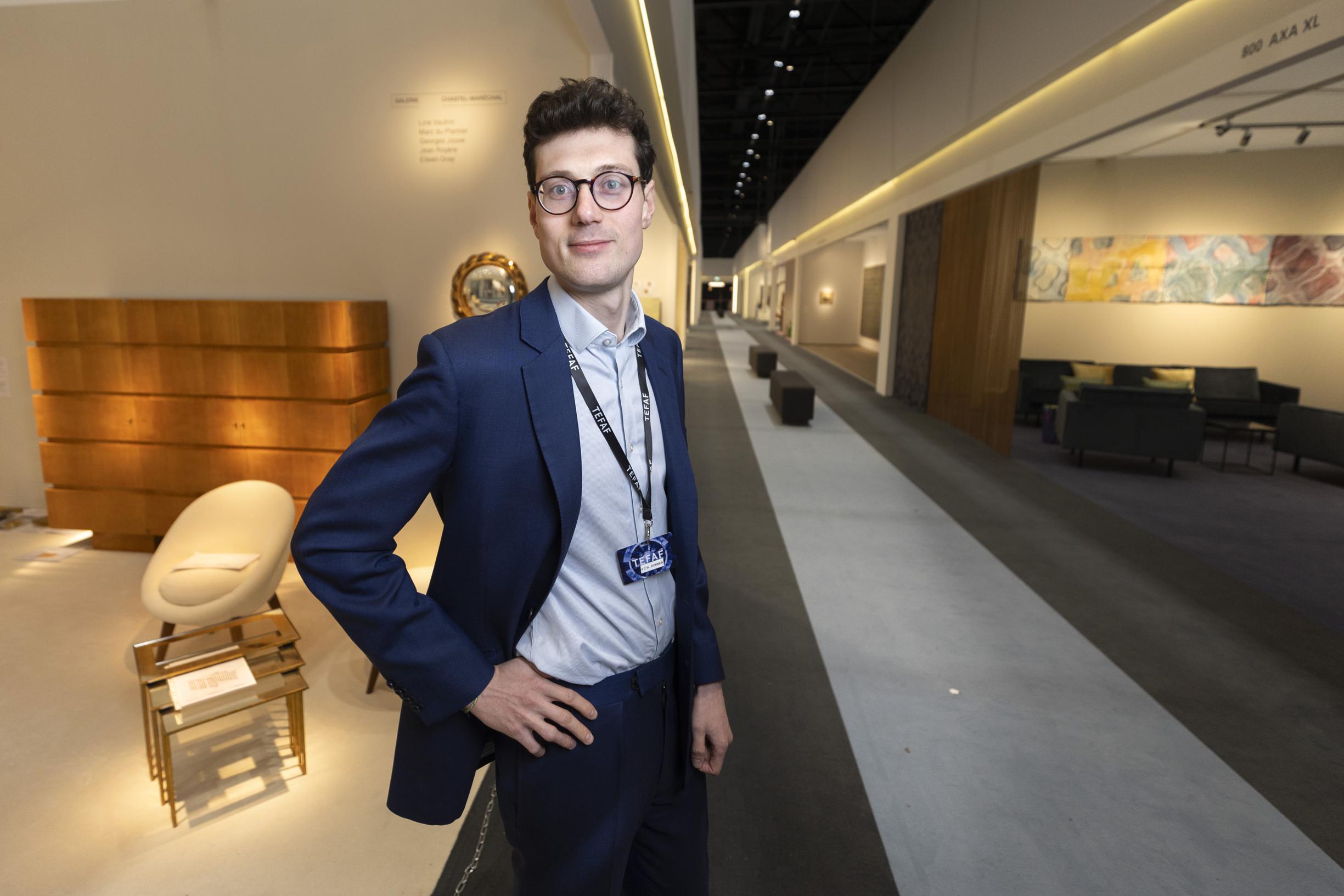Will Korner is de Grote Regelaar van de Tefaf en onderhoudt het contact ...