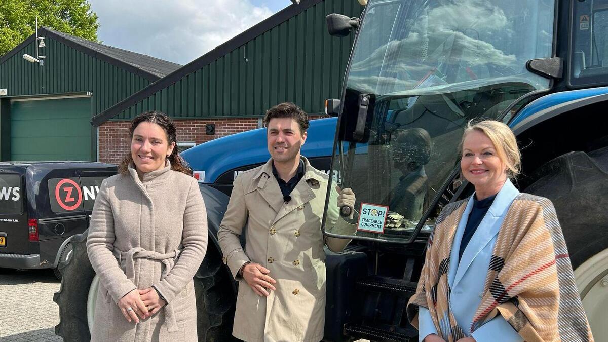 Simpelveld neemt deel aan campagne tegen diefstal bij boeren: labels op ...