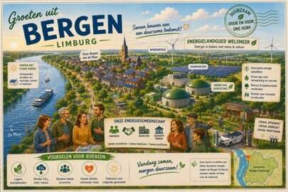 Doel van energieneutraal Bergen in 2030 op losse schroeven | De Limburger