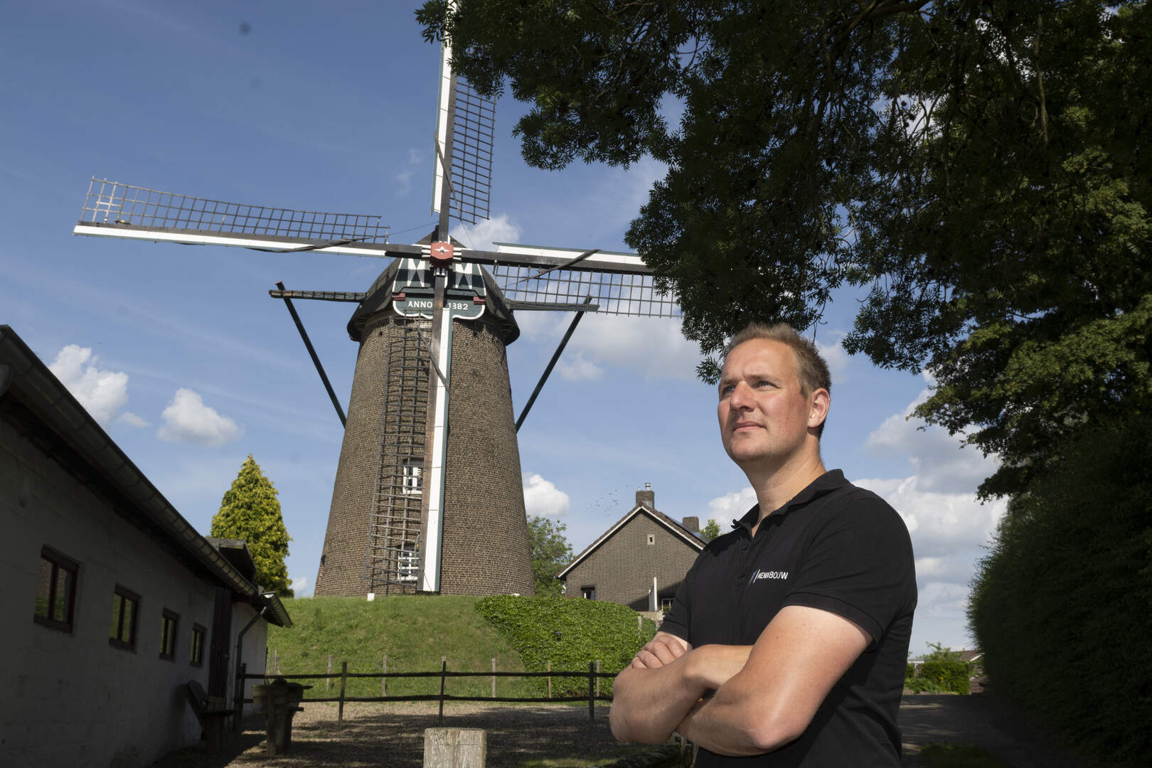 Ondernemer Michiel (36) kocht molen in Nuth voor een euro: ‘Heb zelf ...