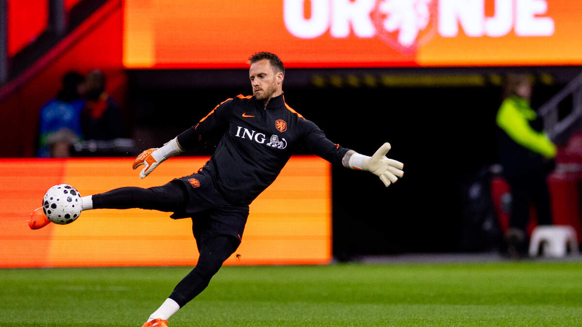 Doelman Mark Flekken in de basis bij Oranje tegen Ecuador | De Limburger