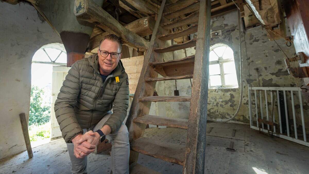 René en zijn vrouw Sophie redden verloederde Sint Odamolen in Weert en ...