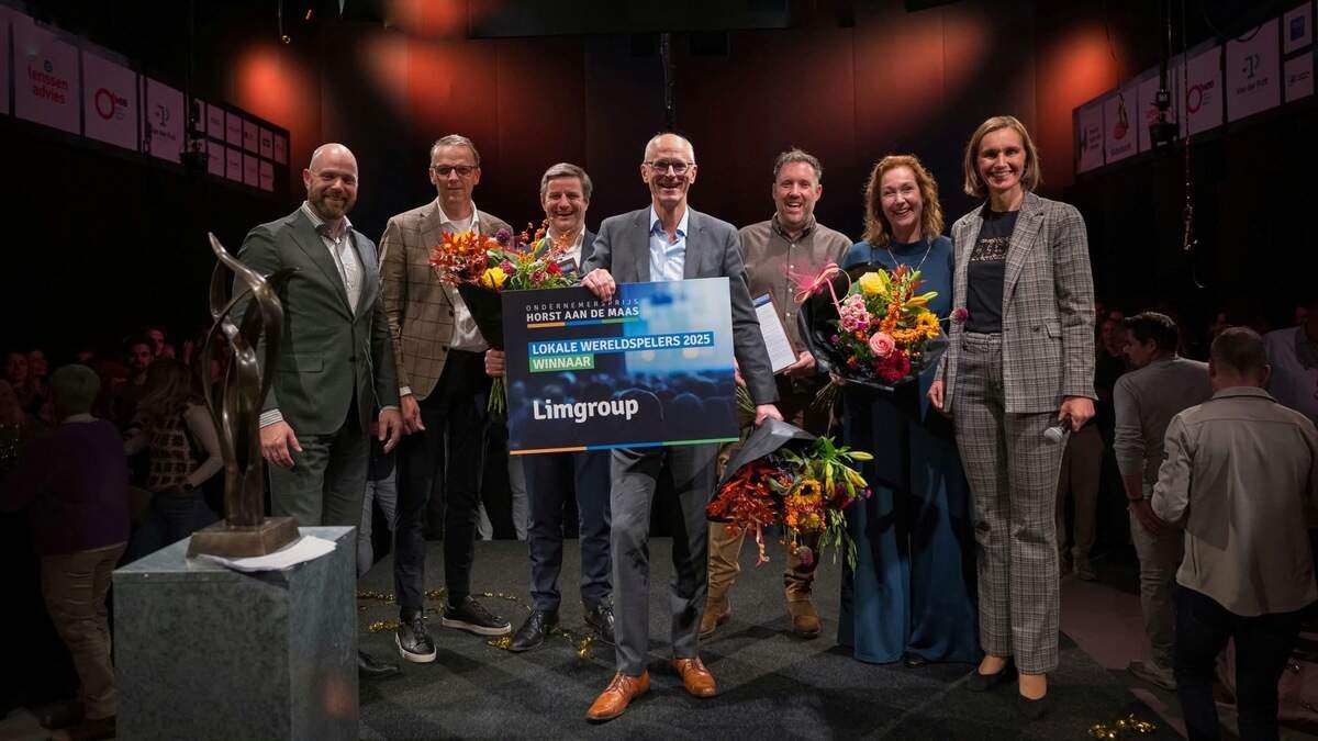 Limgroup uit Horst winnaar Ondernemersprijs Horst aan de Maas, speciale ...